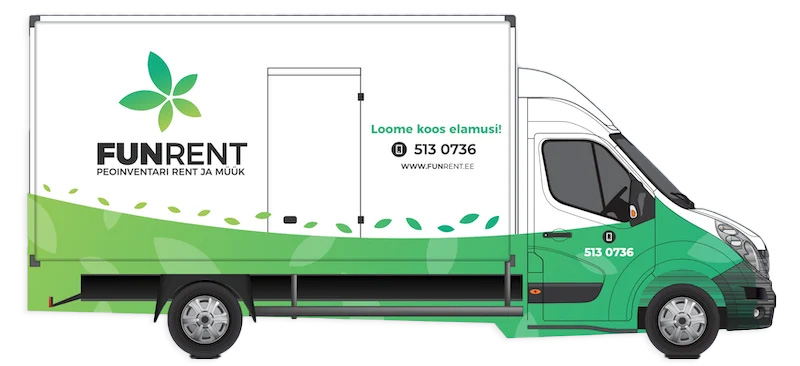 Easy up telgi katete komplekt - 4 seina ja katus | FUNRENT